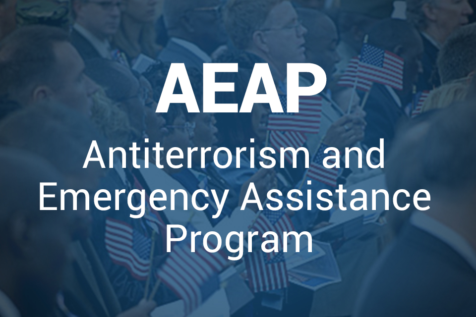 AEAP: Antiterrorism and Emergency Assistance Program Card | Office for ...
