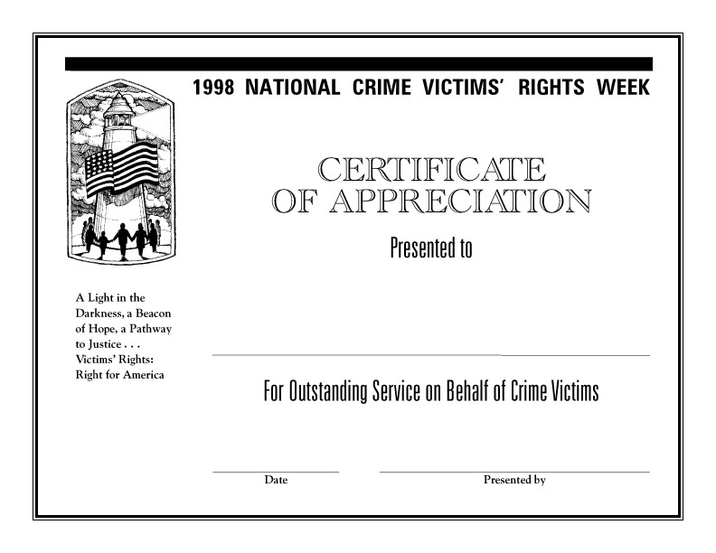 National Crime Victim's Rights Week - Resource Guide