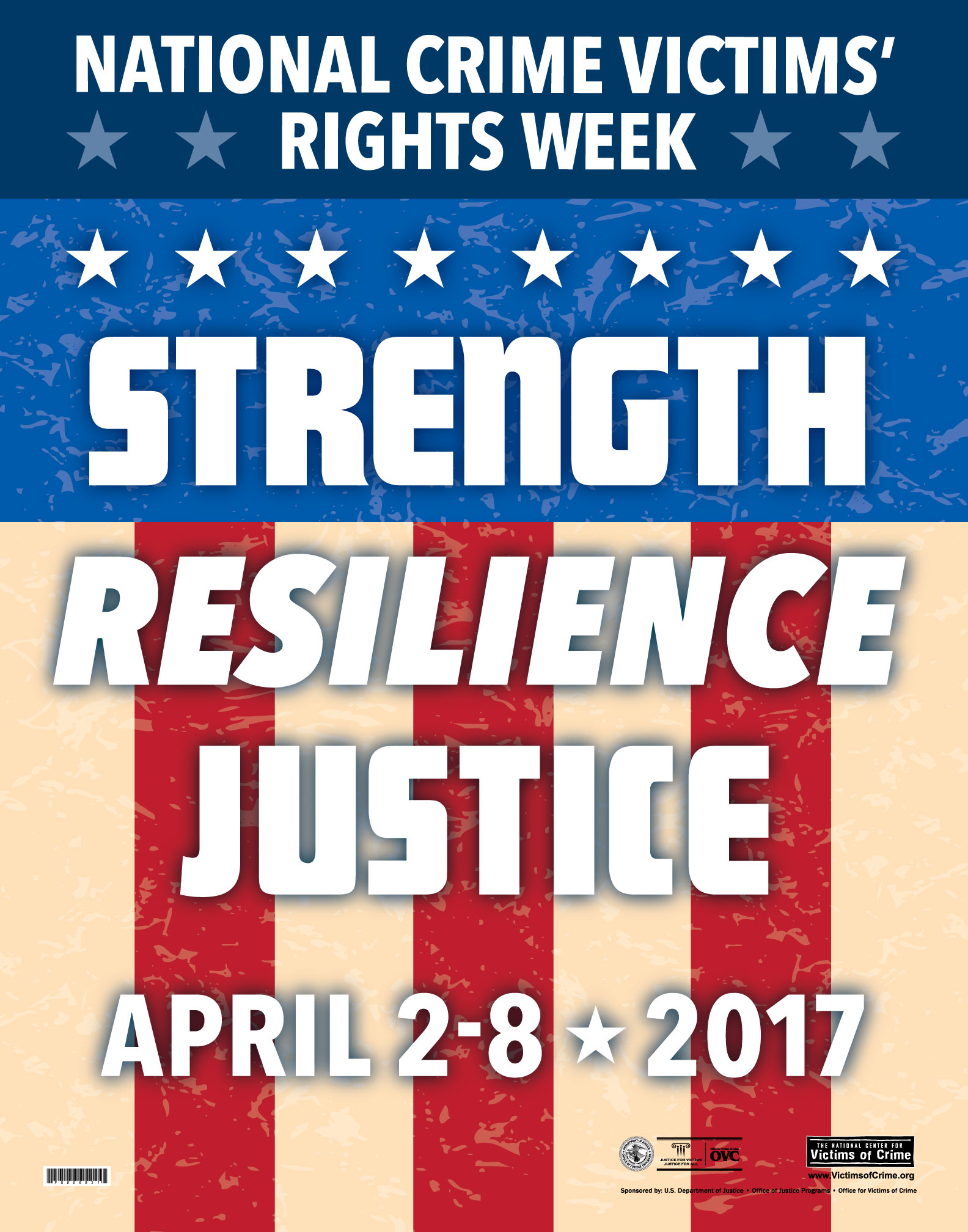 OVC 2017 National Crime Victims' Rights Week Resource Guide Posters
