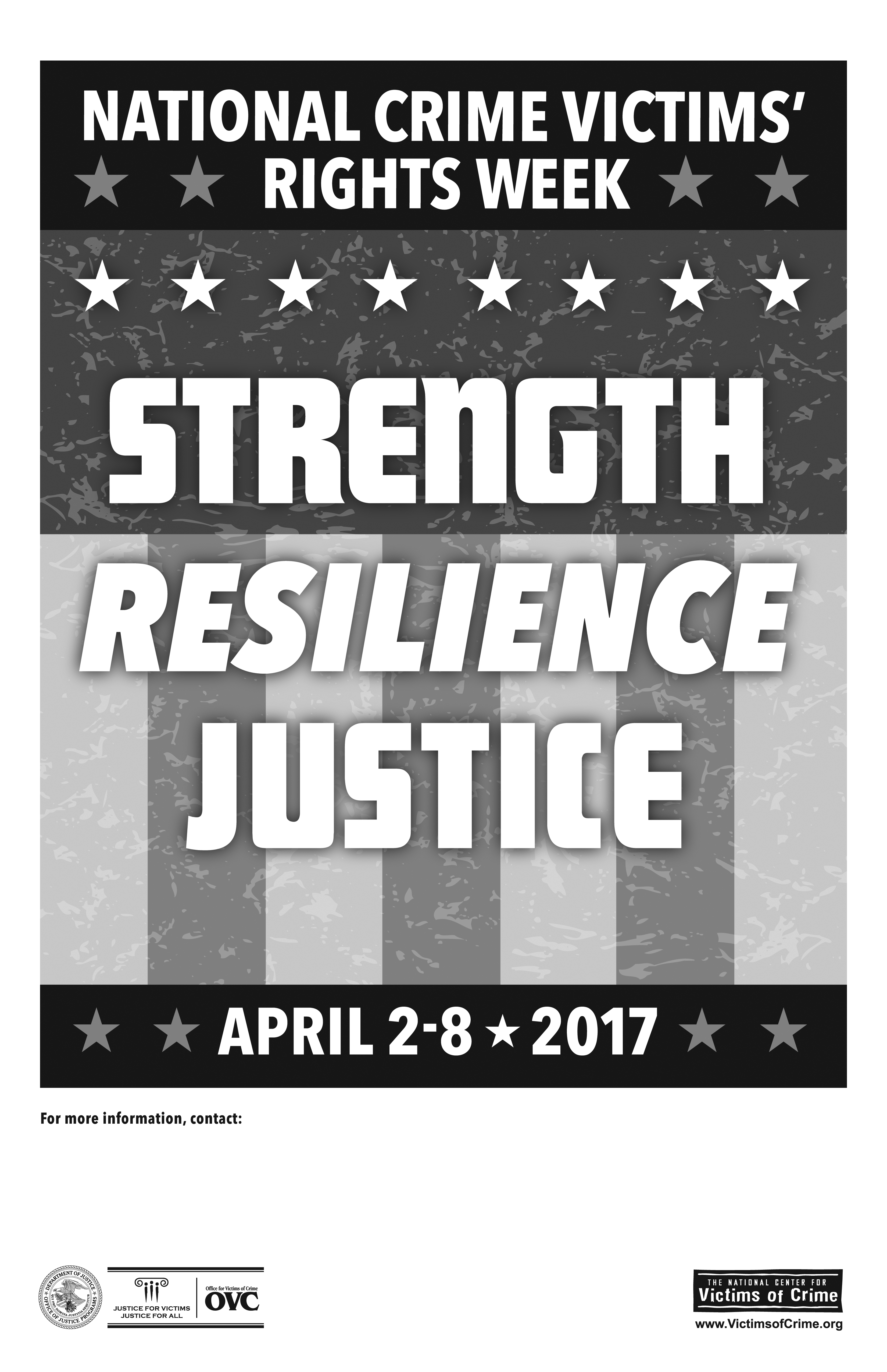 OVC 2017 National Crime Victims' Rights Week Resource Guide Posters