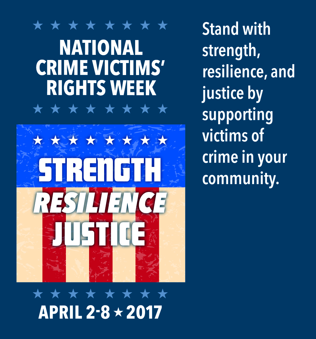 OVC 2017 National Crime Victims' Rights Week Resource Guide Theme Artwork